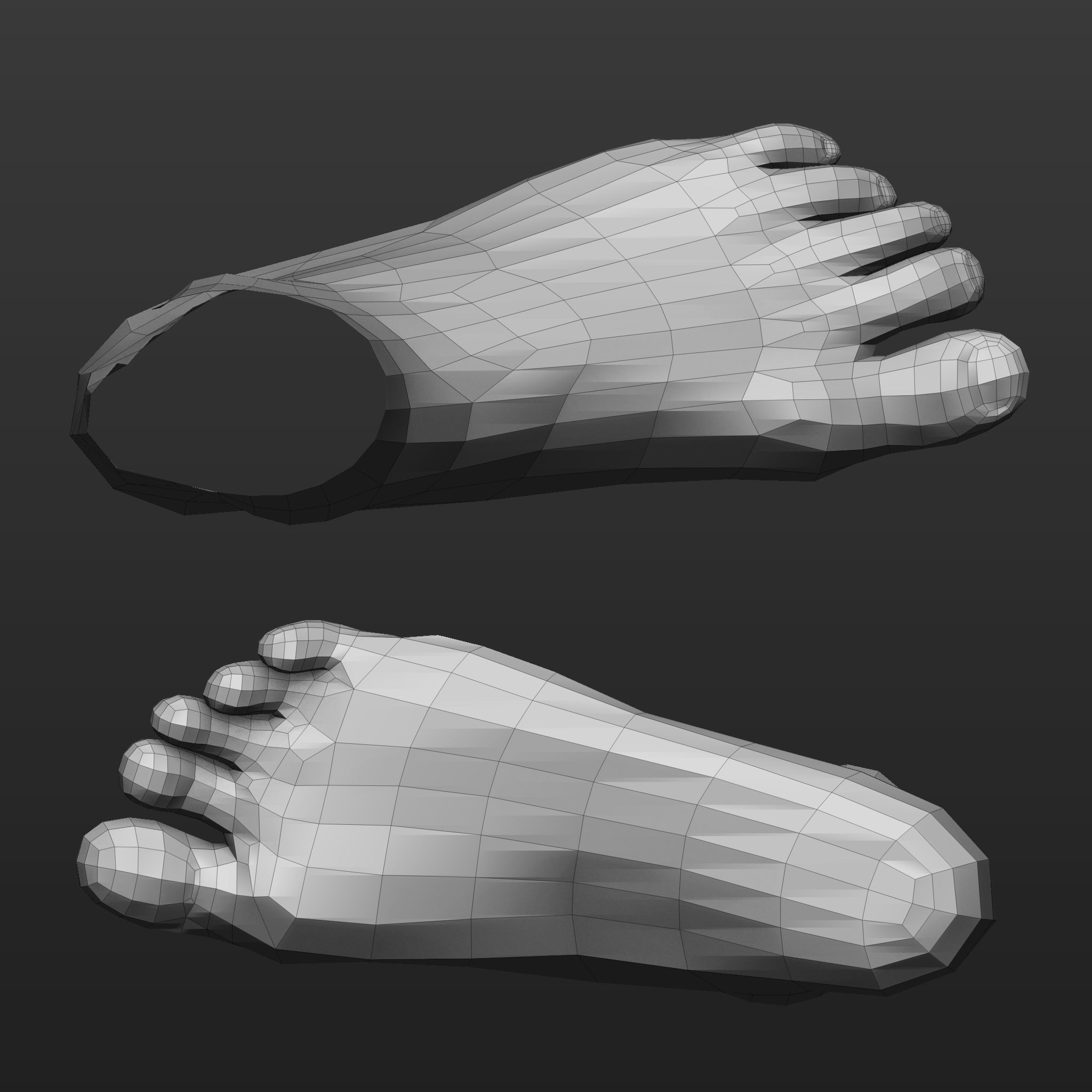 Hi res Female body model 3D model | CGTrader