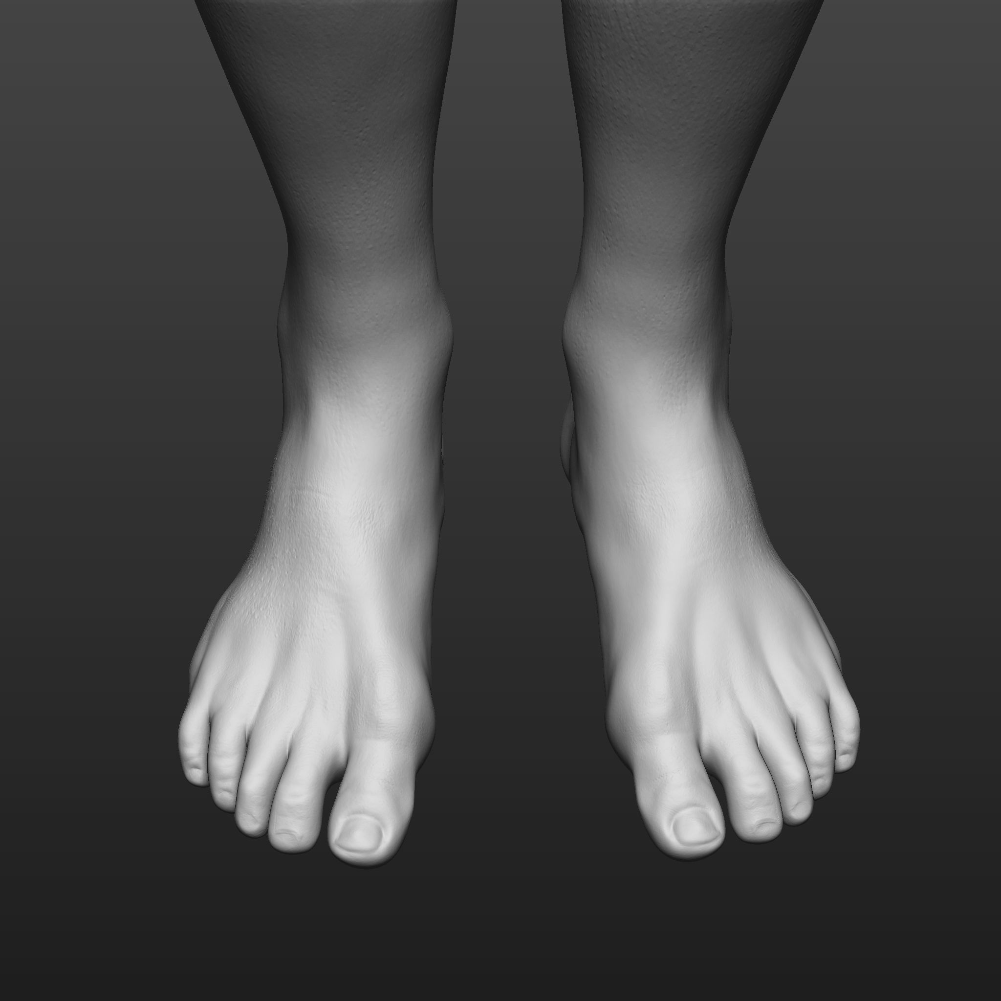 Hi res Female body model 3D model | CGTrader