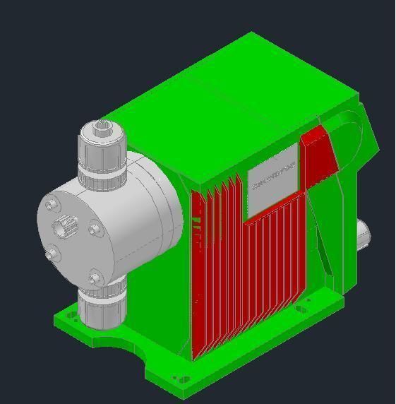 Dosing pump free 3D model | CGTrader