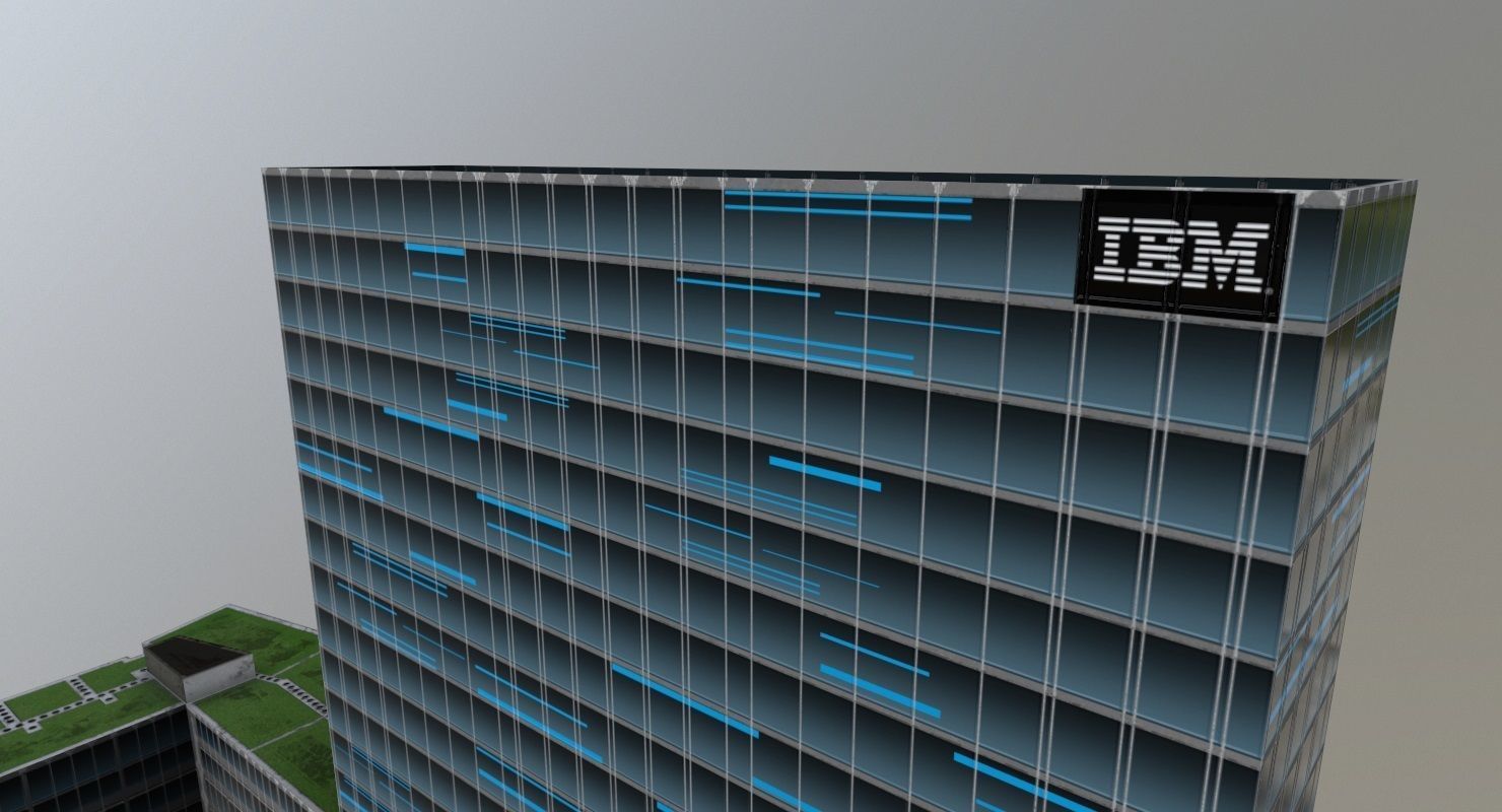 3D model Hamburg IBM Tower VR / AR / low-poly | CGTrader