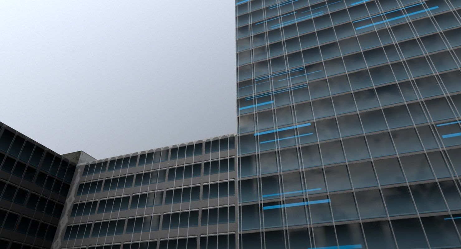 3D model Hamburg IBM Tower VR / AR / low-poly | CGTrader