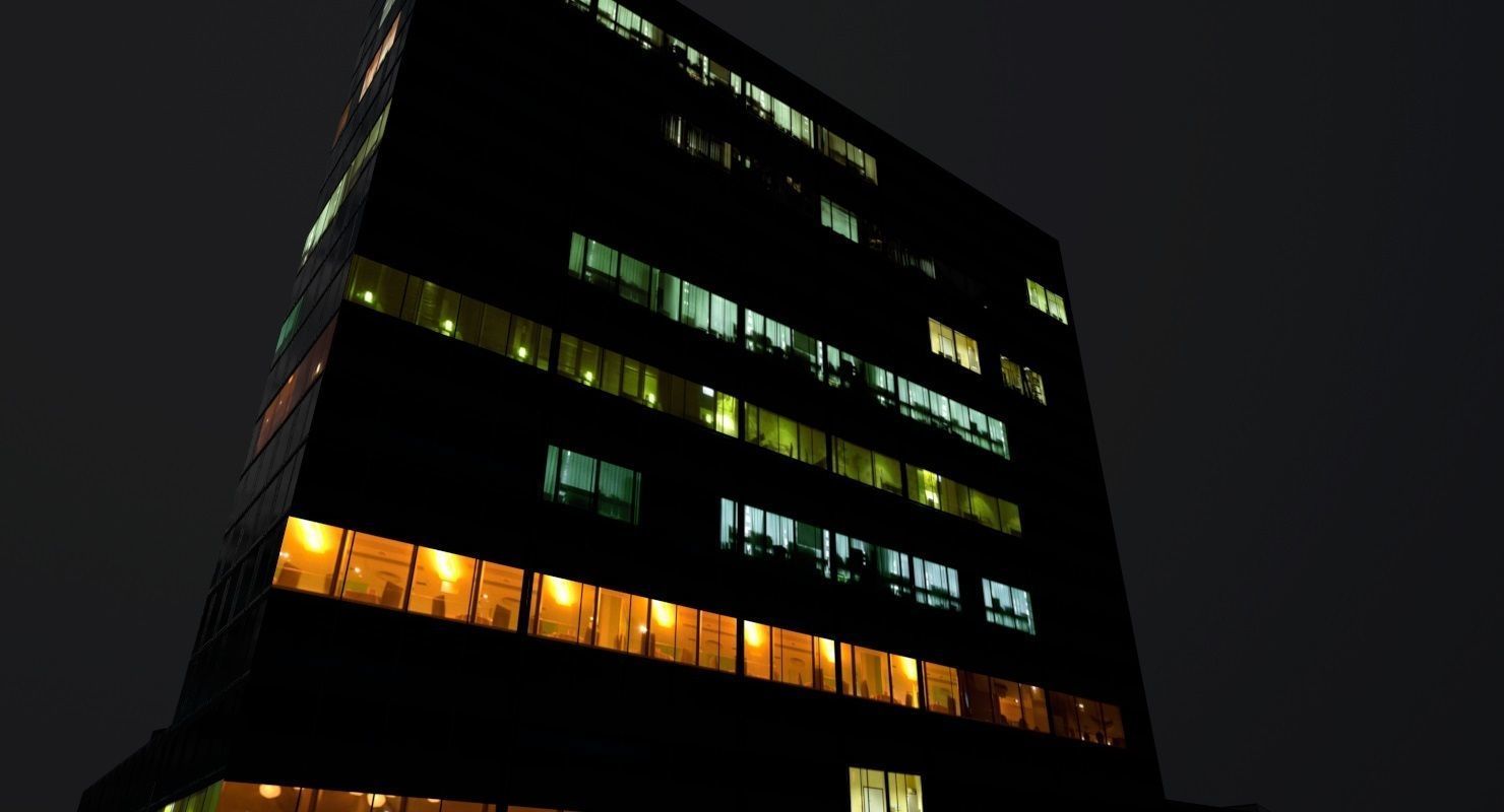 3D model Hamburg IBM Tower VR / AR / low-poly | CGTrader