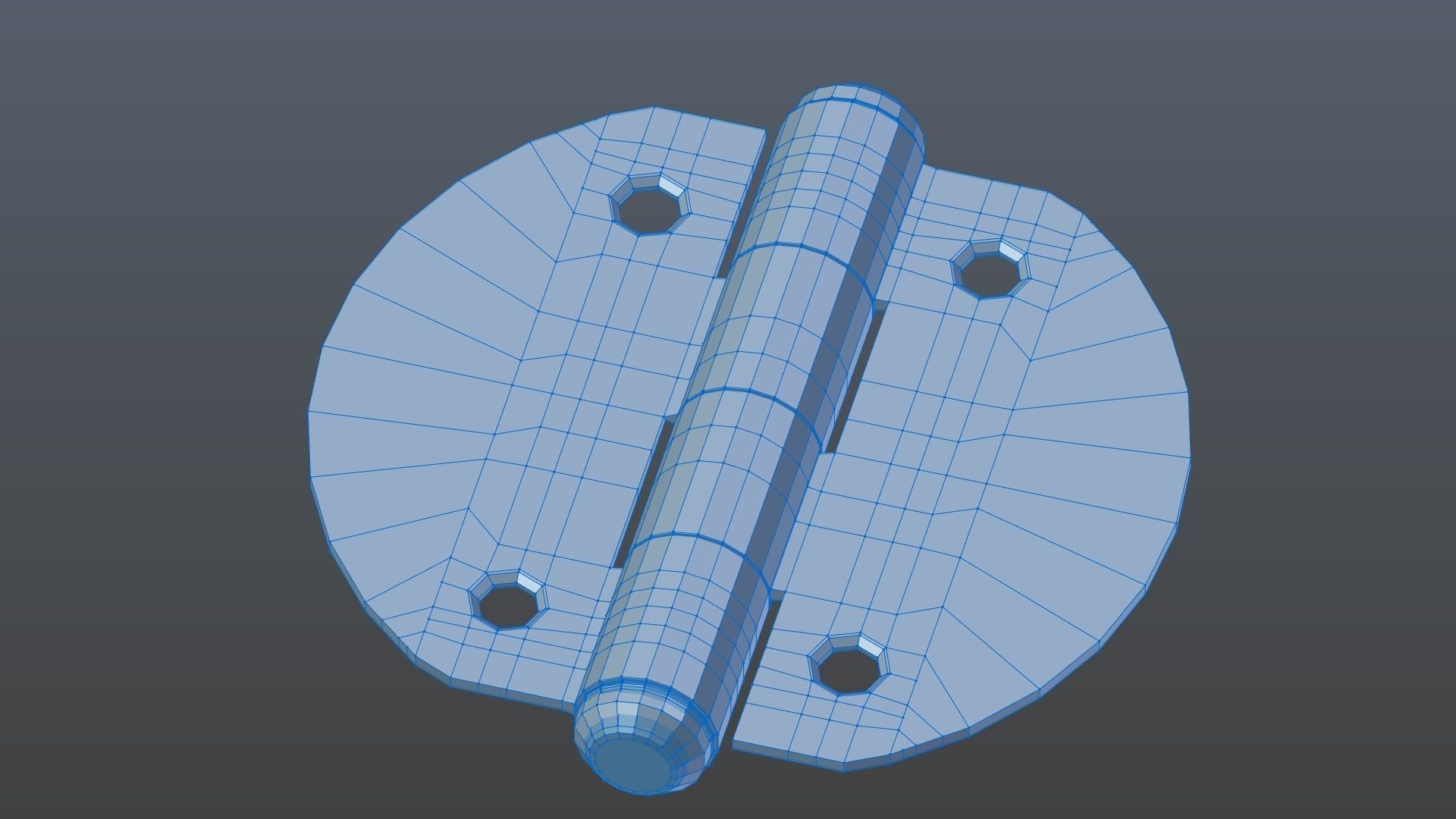 3D model Low poly Hinge 3 VR / AR / low-poly | CGTrader