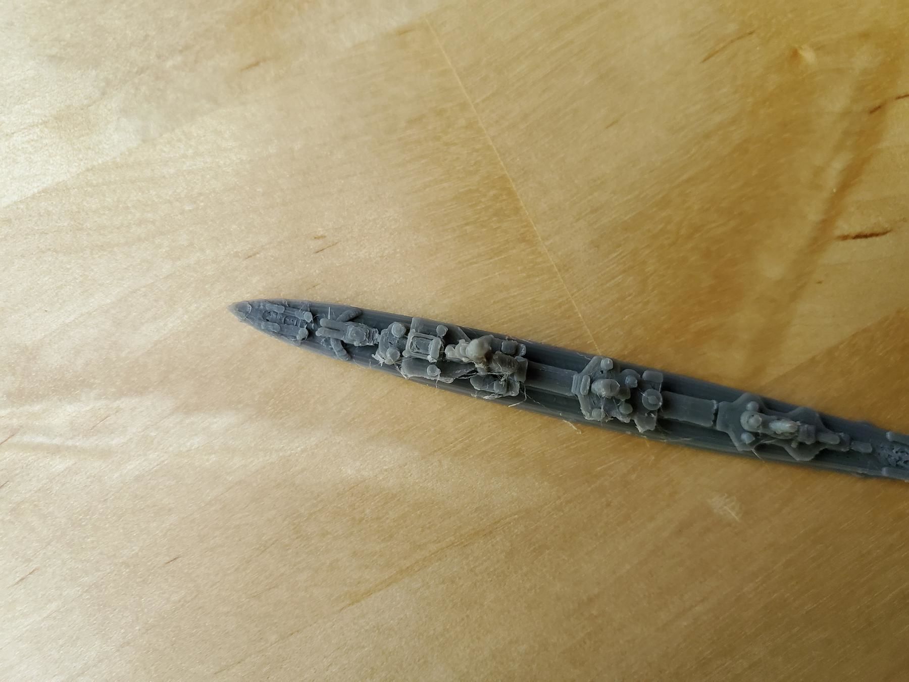 German Type 1936A Destroyer 3D model 3D printable | CGTrader