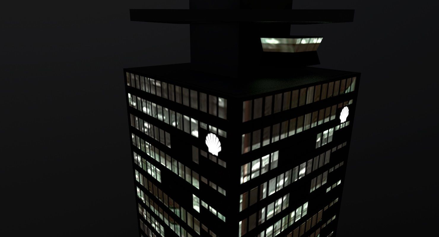 3D model Amsterdam ADAM Toren VR / AR / low-poly | CGTrader