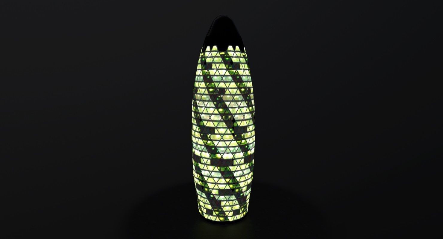 3D model London Gherkin Building VR / AR / low-poly | CGTrader