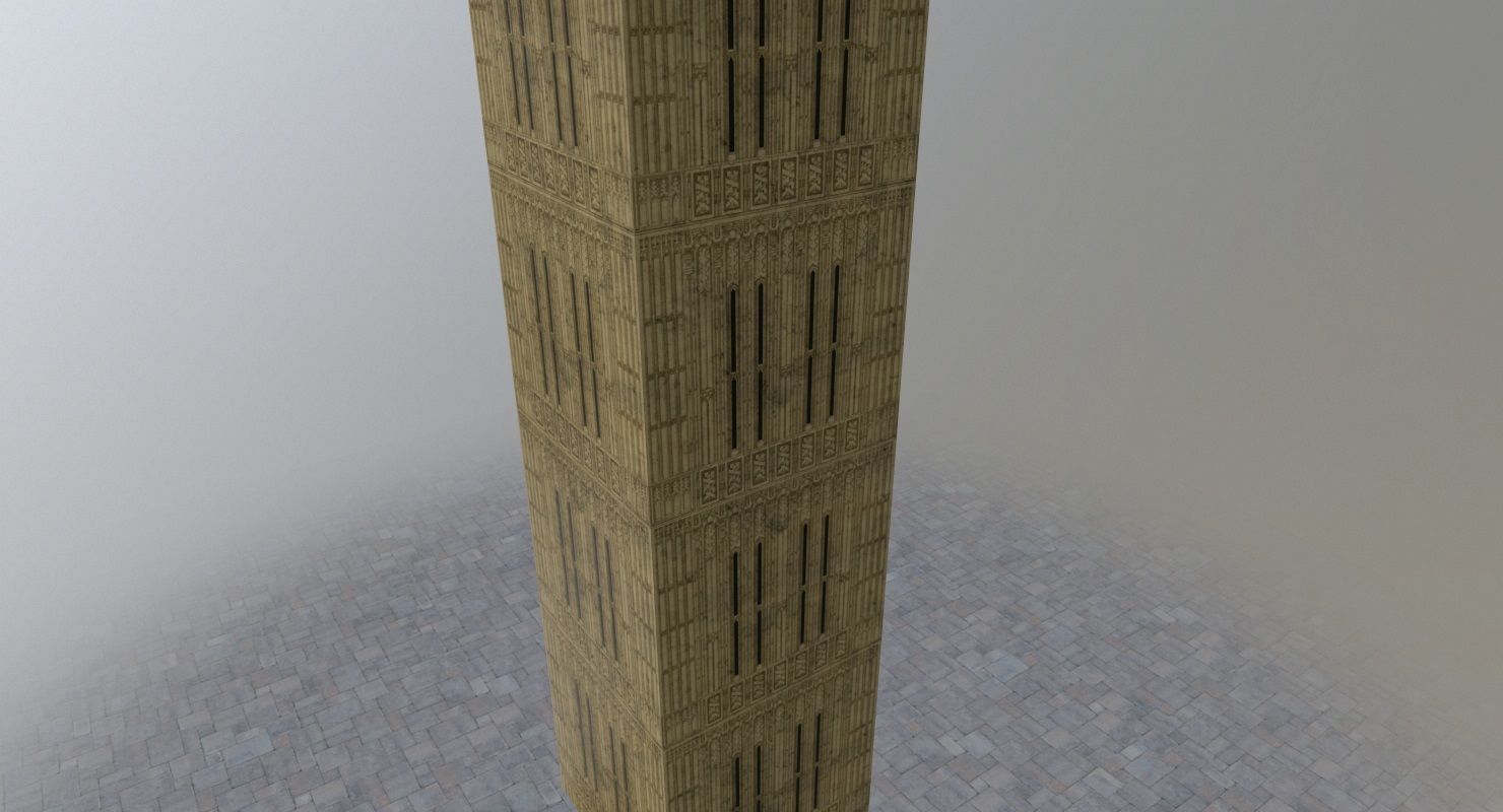 3D model London Big Ben VR / AR / low-poly | CGTrader