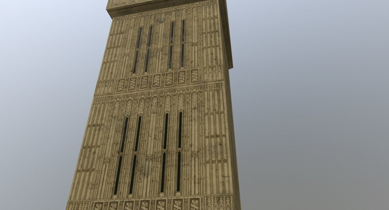 3D model London Big Ben VR / AR / low-poly | CGTrader