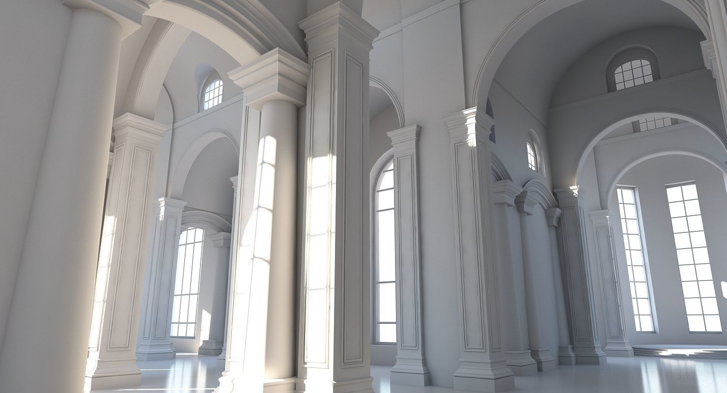 Classic Interior Scene 3D model | CGTrader