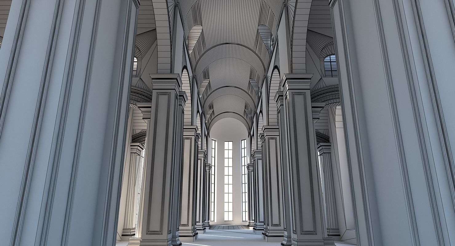 Classic Interior Scene 3D model | CGTrader