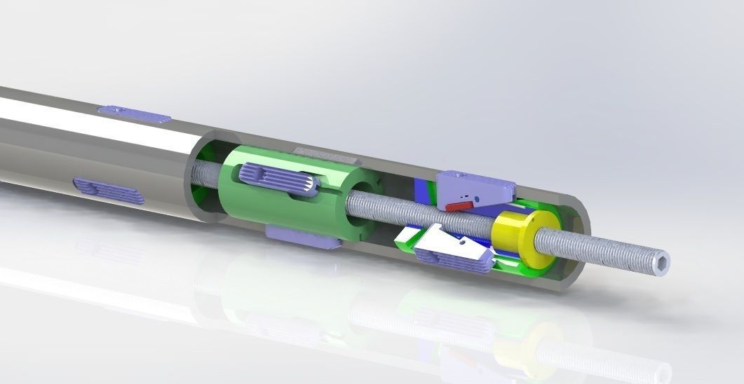 Perfect Centering Mechanical Shaft free 3D model | CGTrader