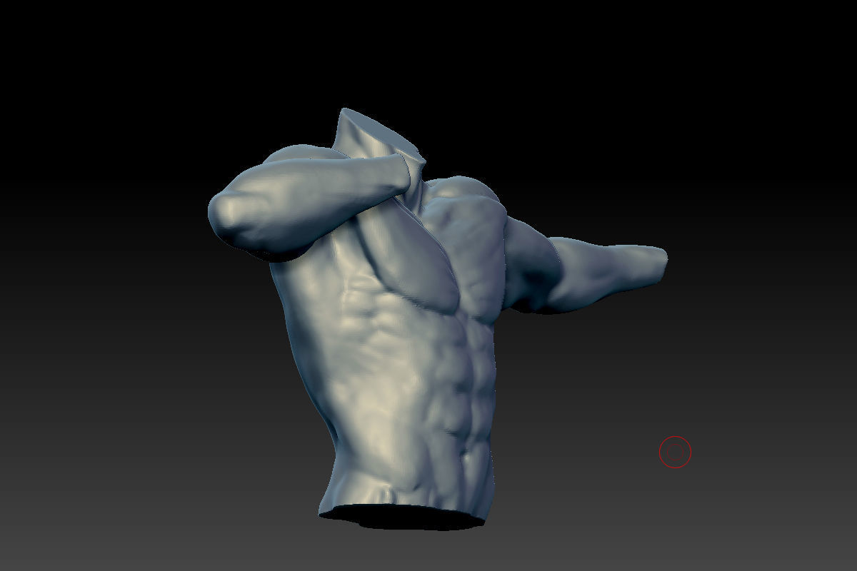 human body pose 4 3D model | CGTrader