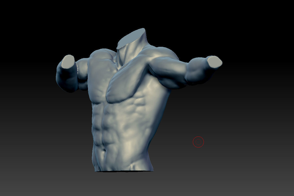 human body pose 4 3D model | CGTrader