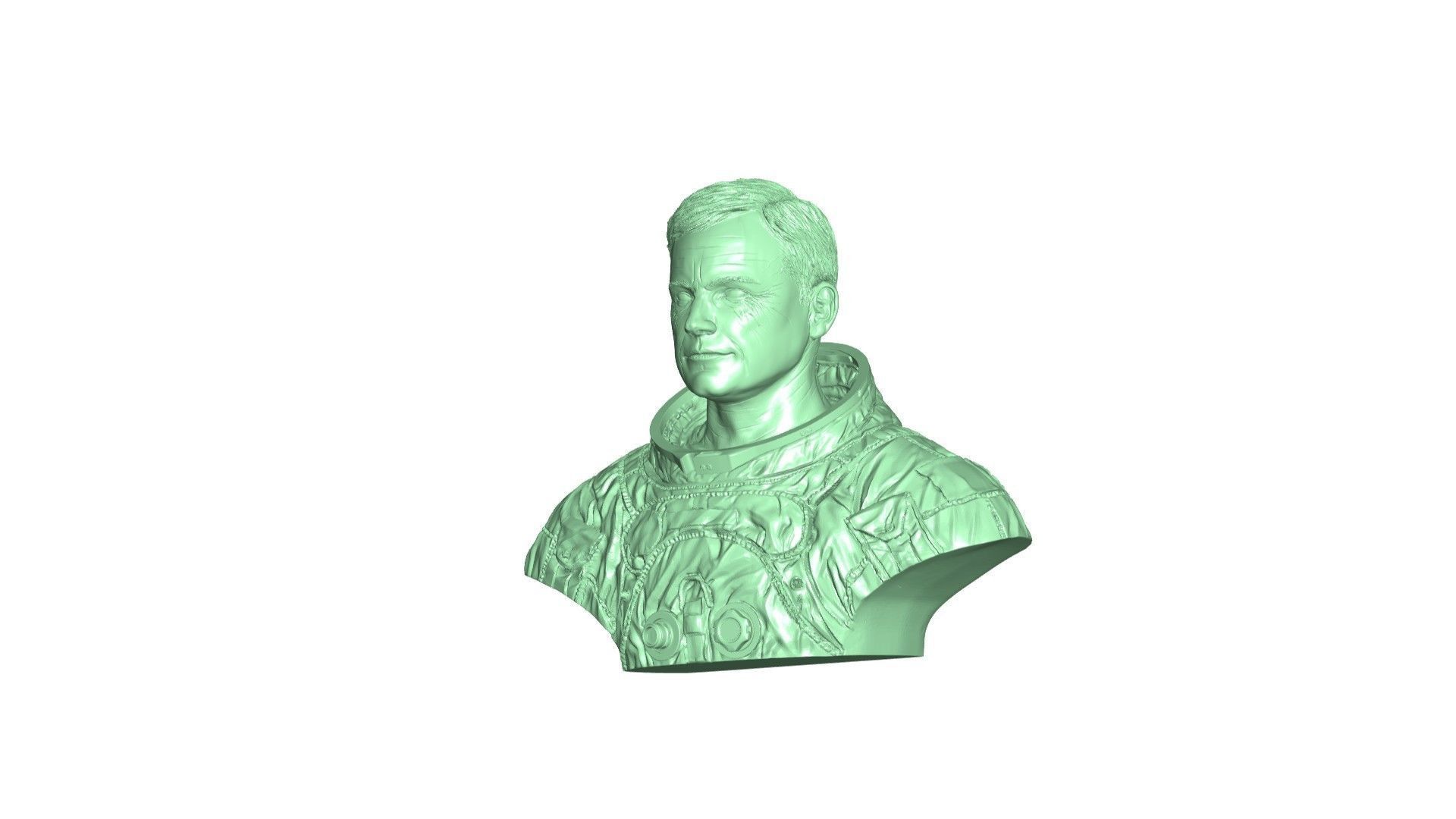 Neil Armstrong 3D model 3D printable | CGTrader