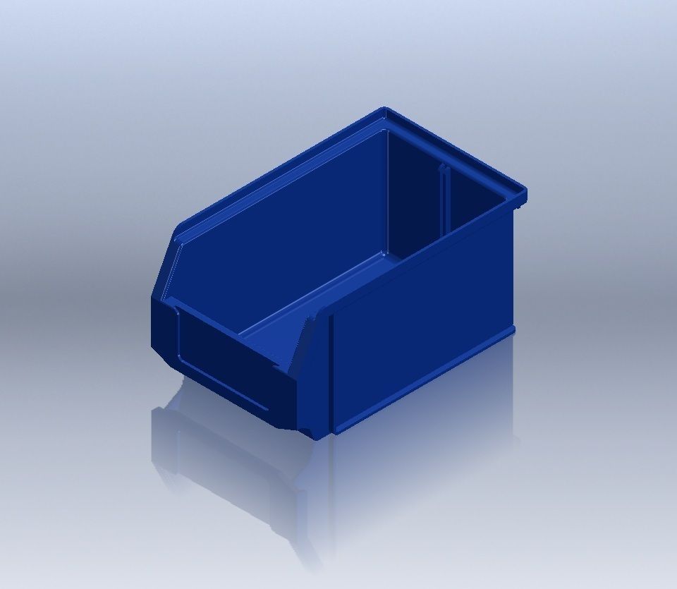 LINBIN plastic container free 3D model | CGTrader