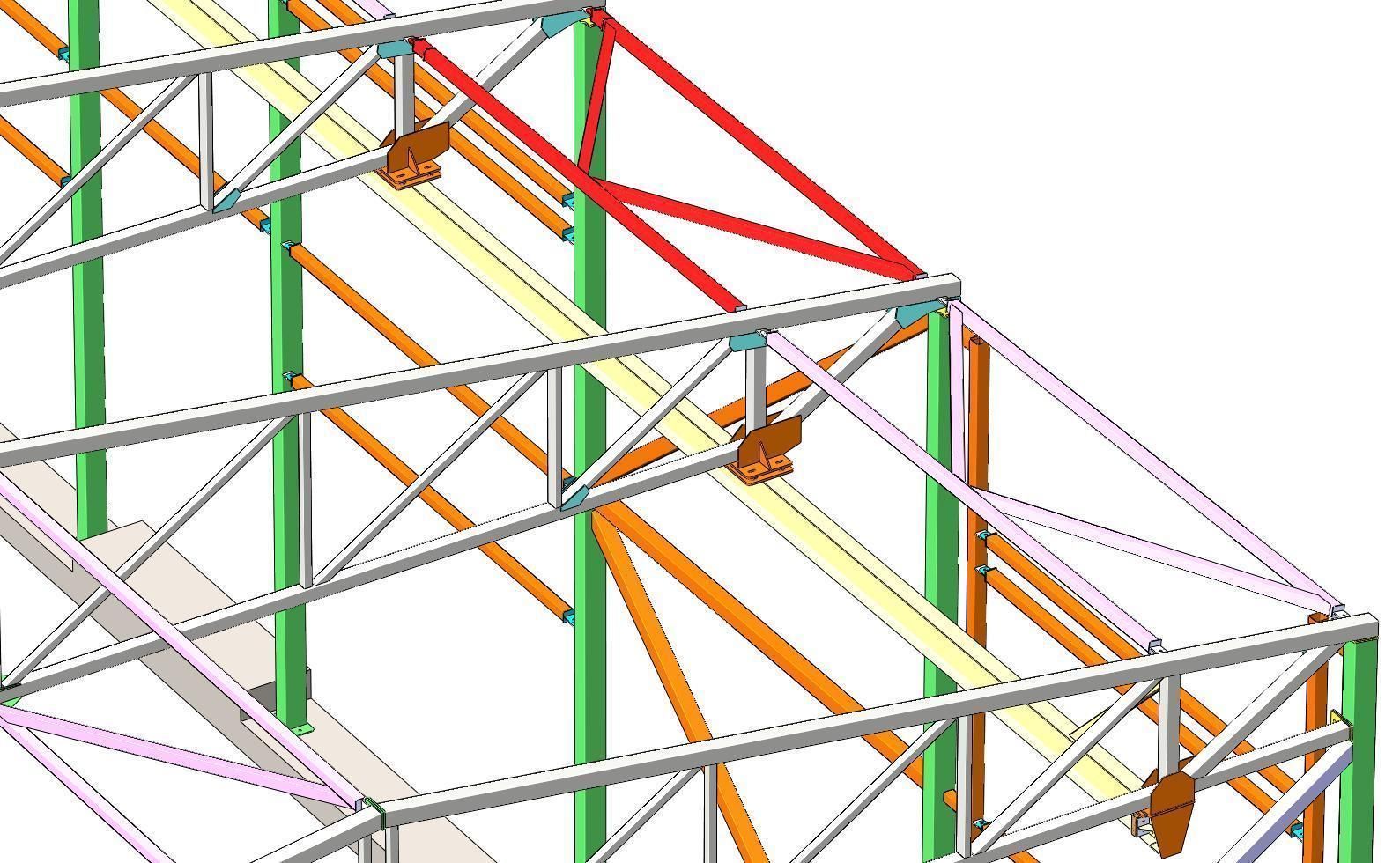 Metal Framework 4 free 3D model | CGTrader