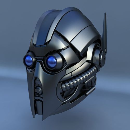 Robot Head I 3D Model .max - CGTrader.com