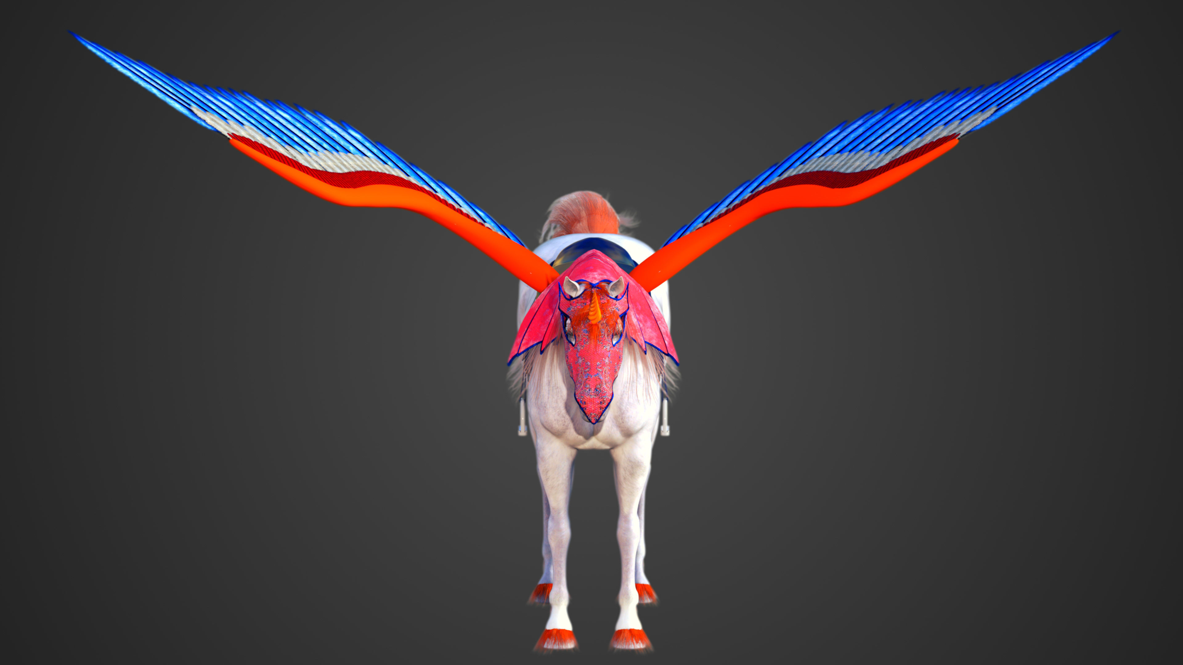 She-Ra And SwiftWind 3D model animated rigged | CGTrader