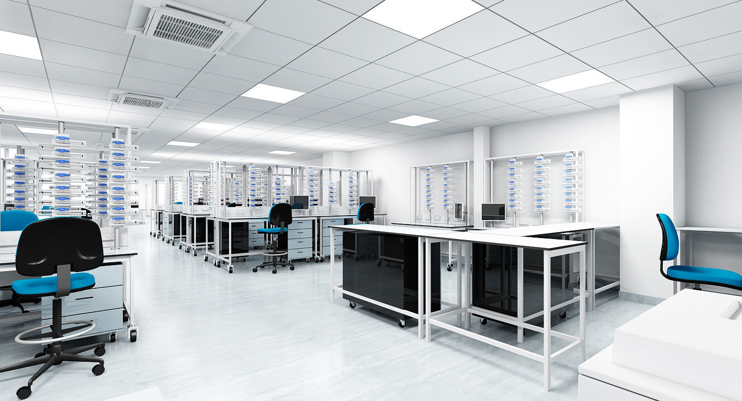 Medical Laboratory 3D model | CGTrader
