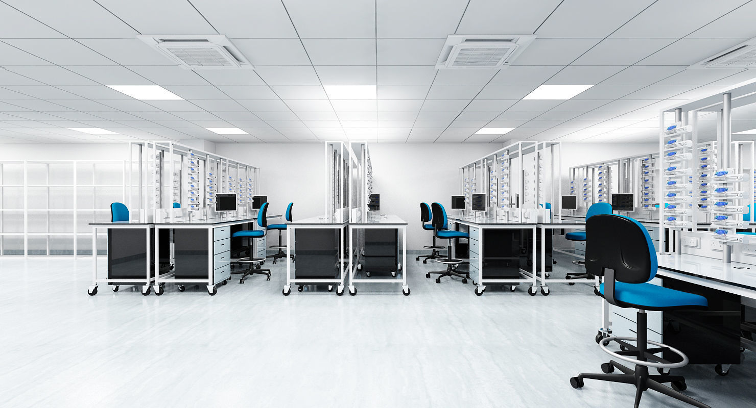 Medical Laboratory 3D model | CGTrader