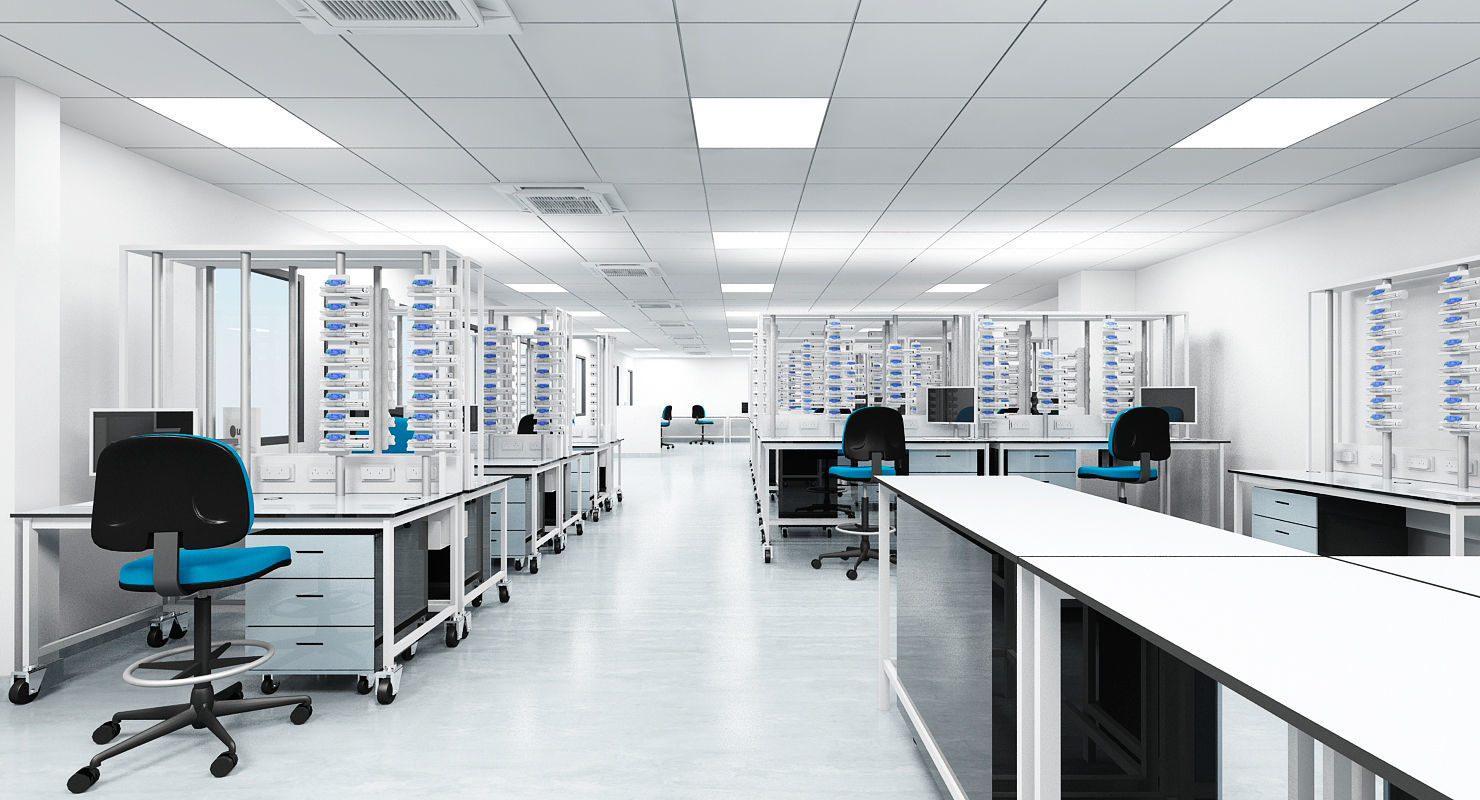 Medical Laboratory 3D model | CGTrader
