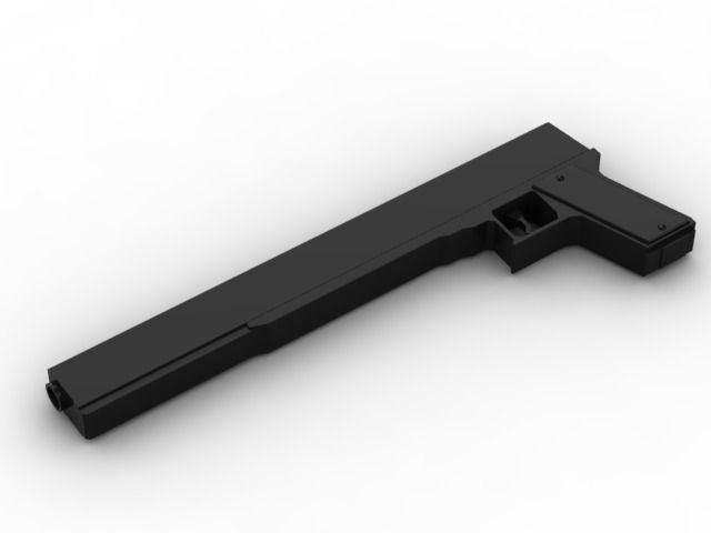 Alucard Cosplay Jackal Gun 3D Model 3D printable .3dm - CGTrader.com