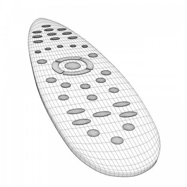 Remote control 3D model | CGTrader