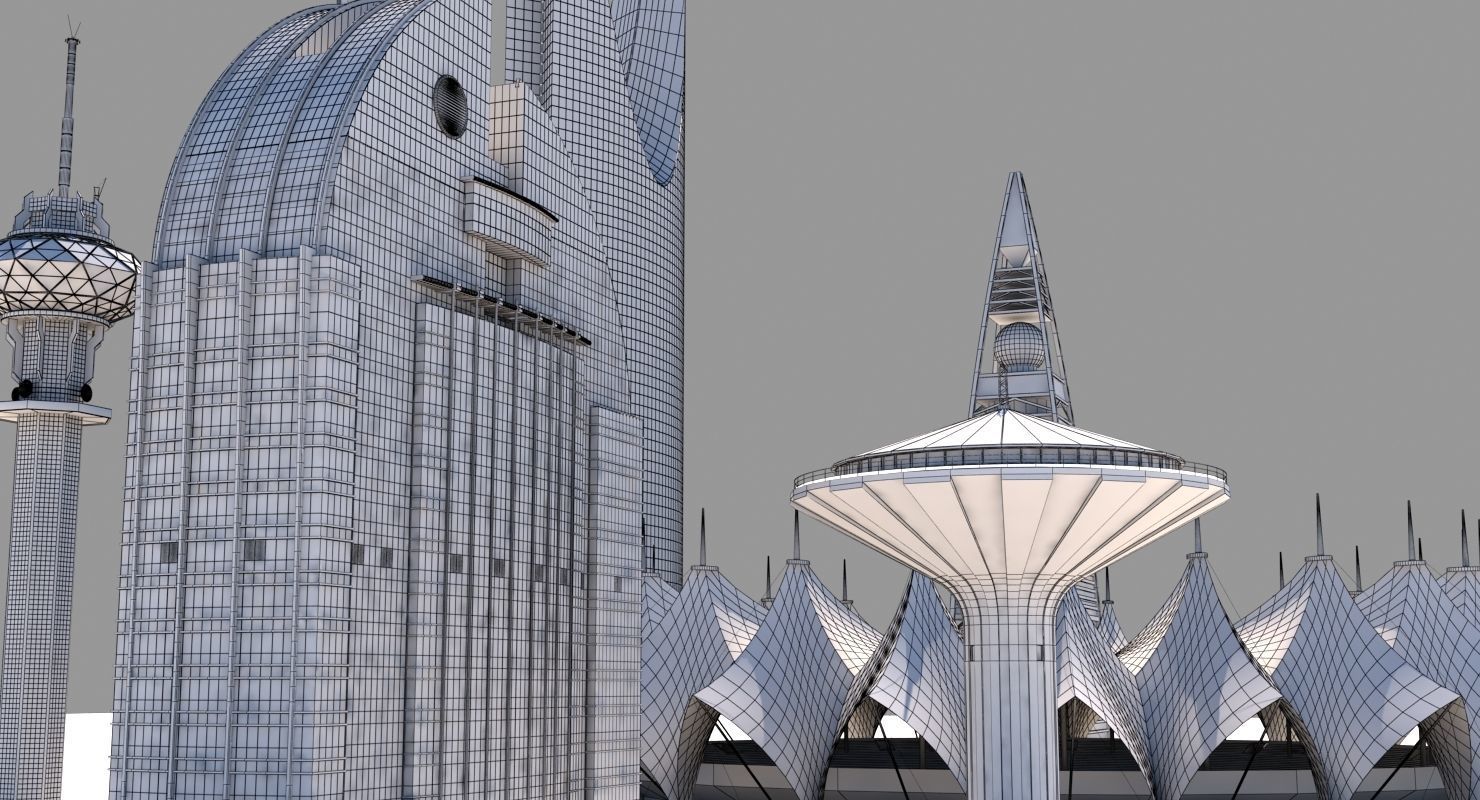 Riyadh Skyscrapers 3D model | CGTrader