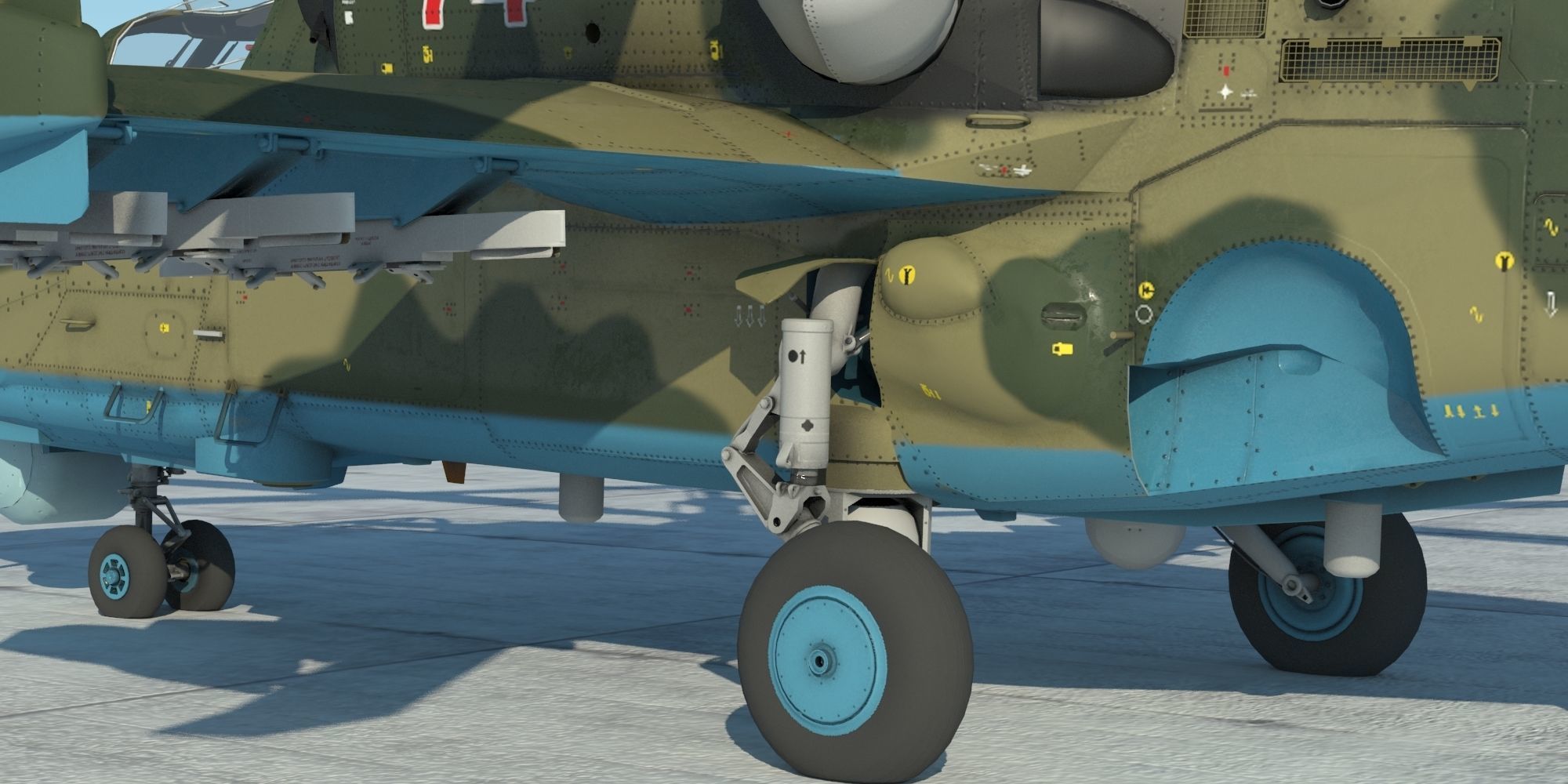 3D model Russian attack helicopter Kamov Ka-52 Hokum B Alligator 3D ...