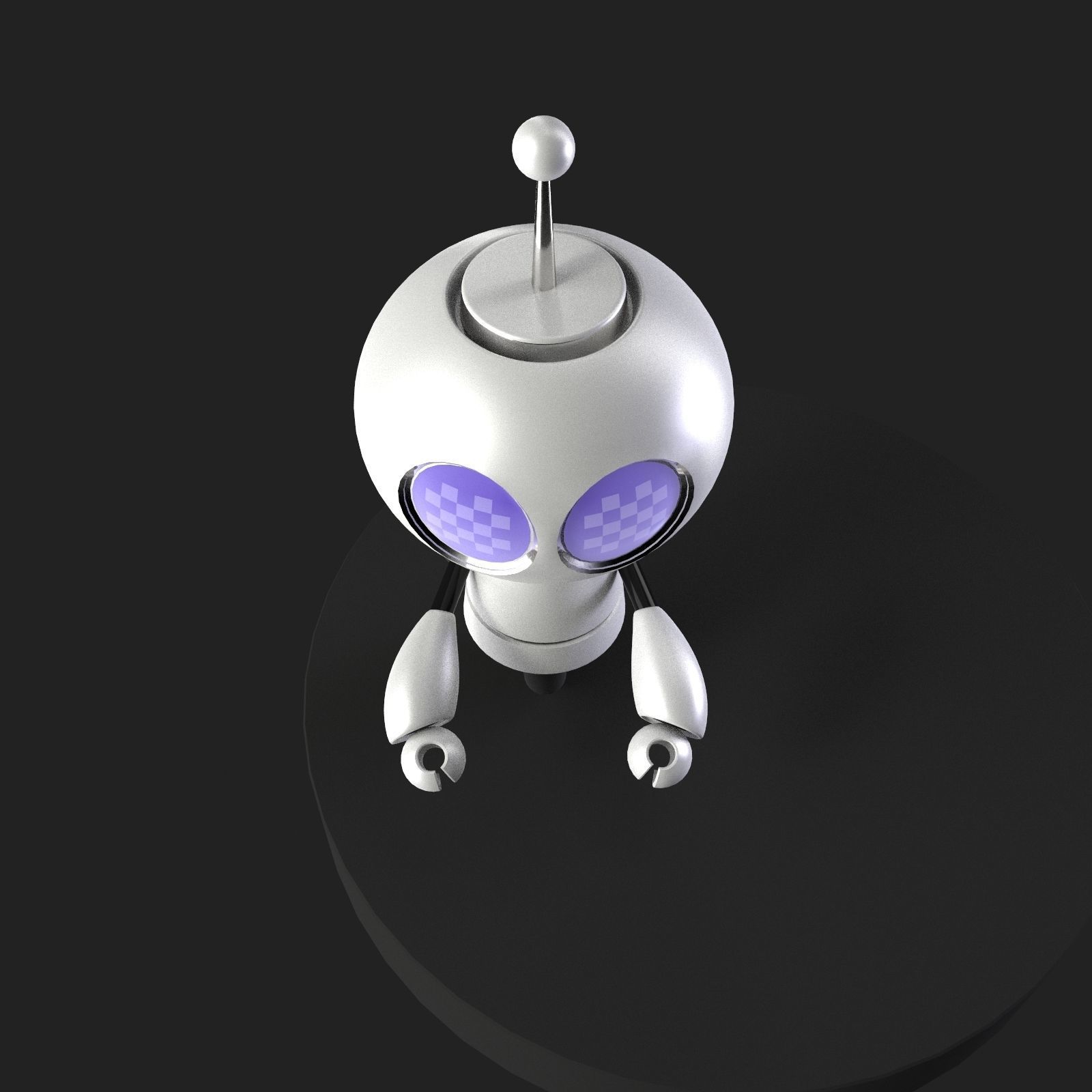 MicroBOT 3D model | CGTrader