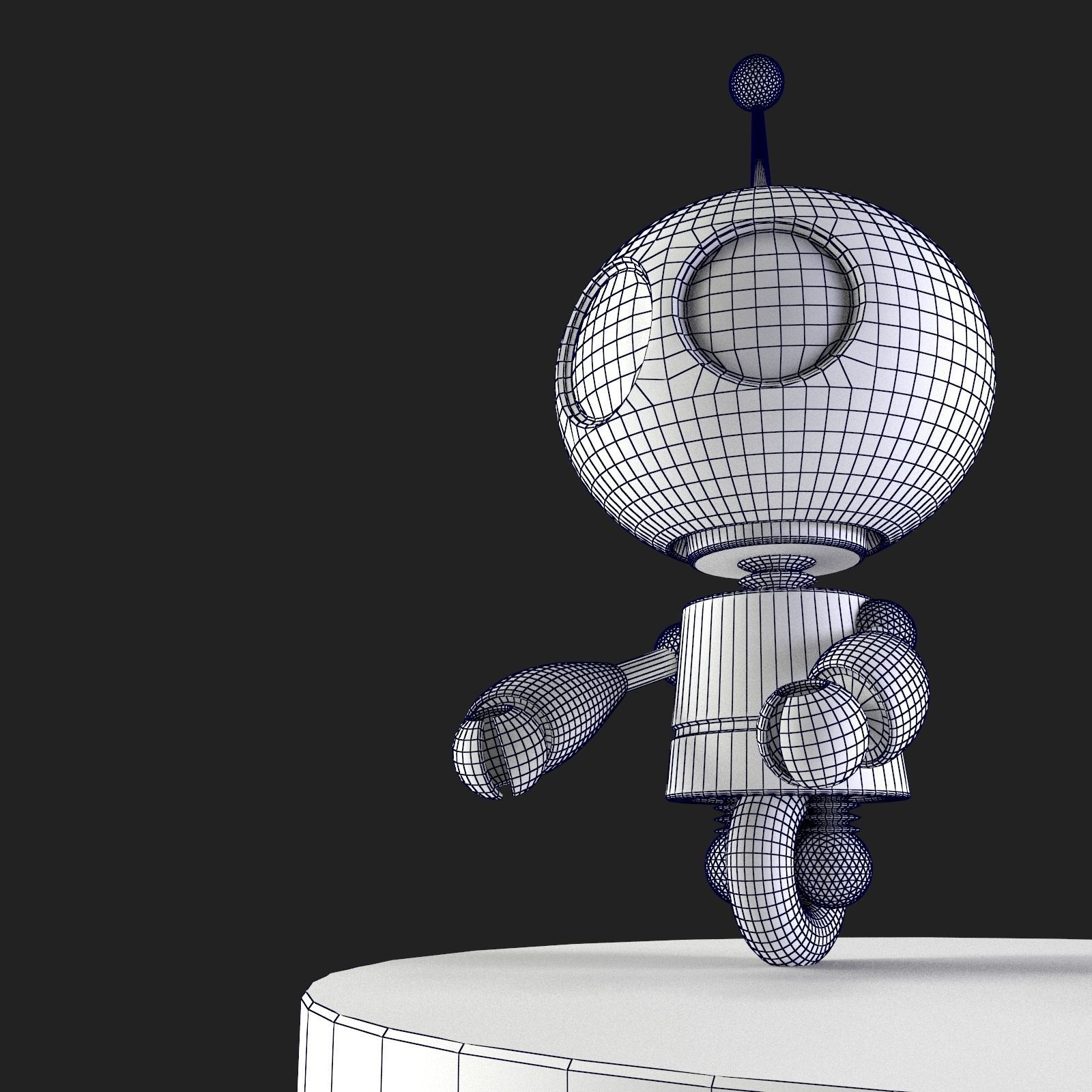 MicroBOT 3D model | CGTrader