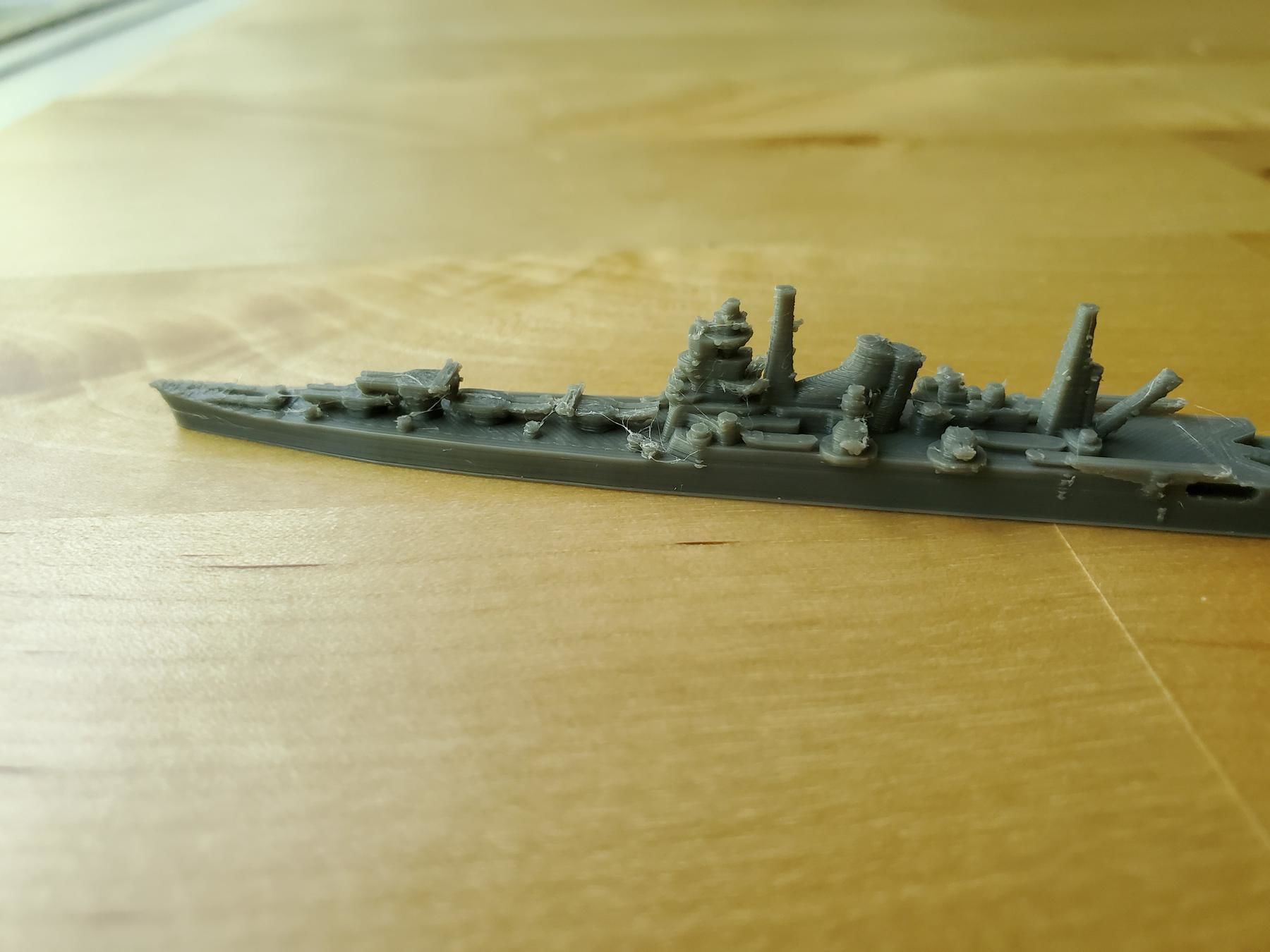 Japanese Tone Class Cruiser Warship 3D model 3D printable | CGTrader
