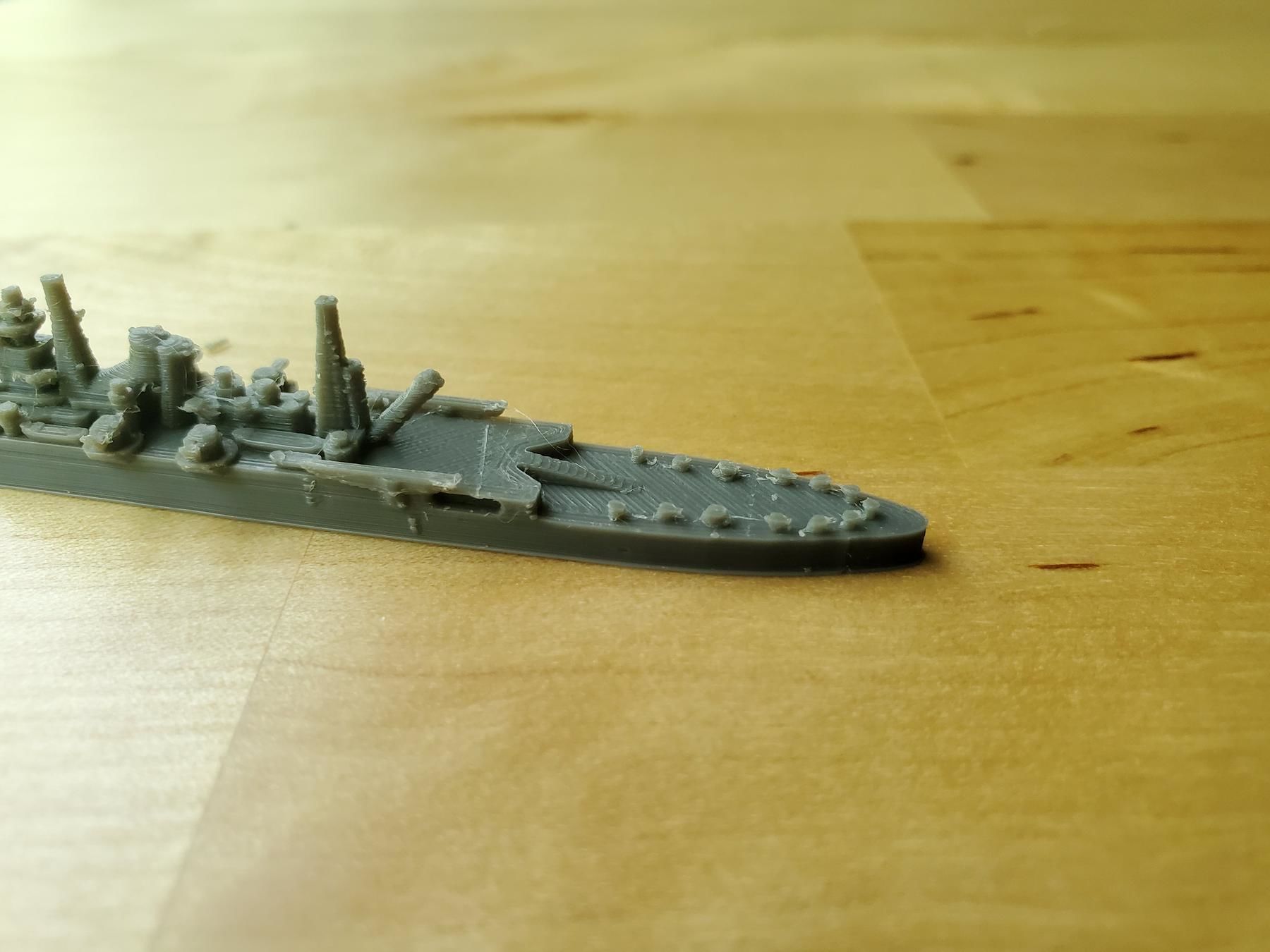 Japanese Tone Class Cruiser Warship 3D model 3D printable | CGTrader