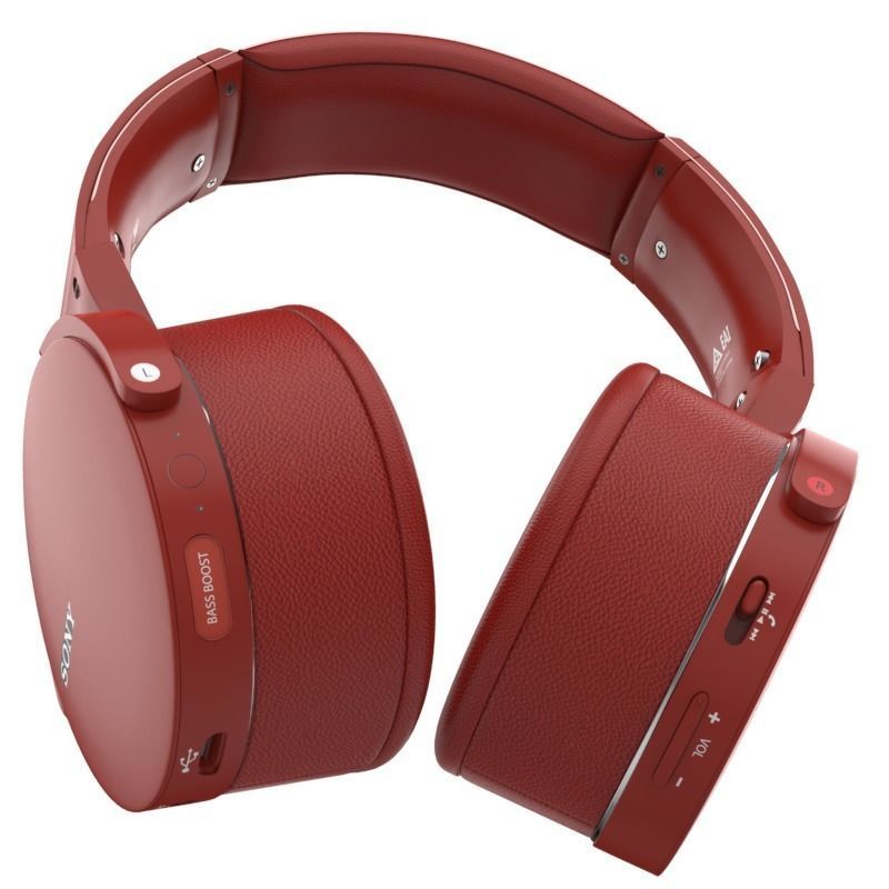 SONY MDR XB950BT BLUETOOTH HEADPHONES RED 3D model | CGTrader
