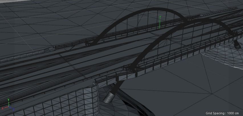 New York metal bridge 3D model | CGTrader