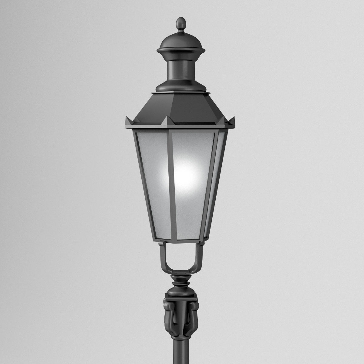 Street Lamp Old Munich - street lighting 3D model | CGTrader