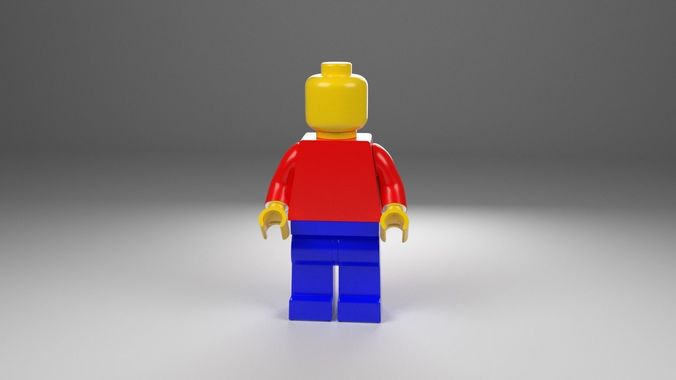 Legoman lego man 3D model | CGTrader