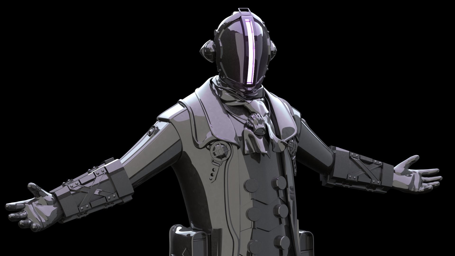 3D model Bondrewd man in suit VR / AR / low-poly | CGTrader