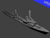 German Elbing Class Destroyer Warship 3D model 3D printable | CGTrader