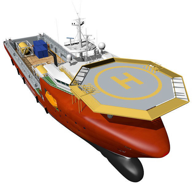 Platform Supply Vessel 3D model | CGTrader