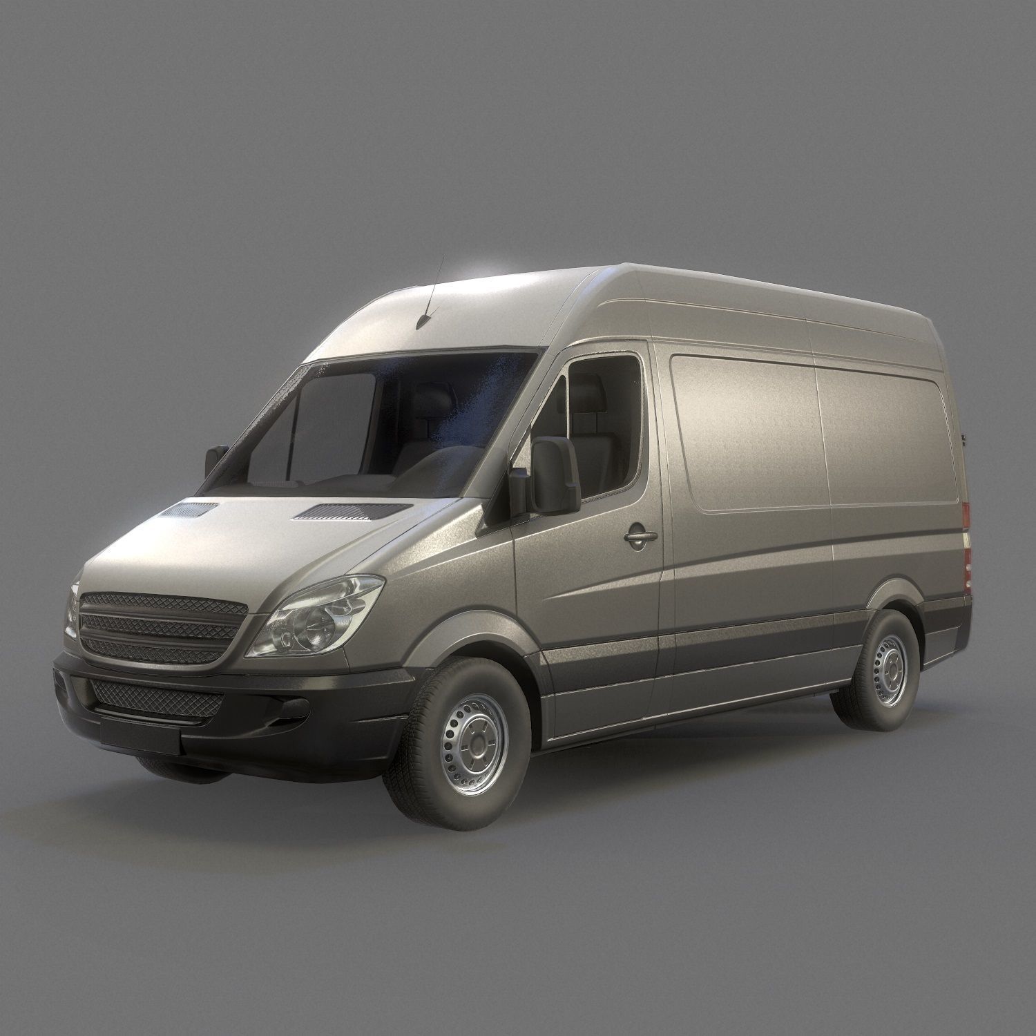 3D model Delivery Van Low Poly VR / AR / low-poly | CGTrader