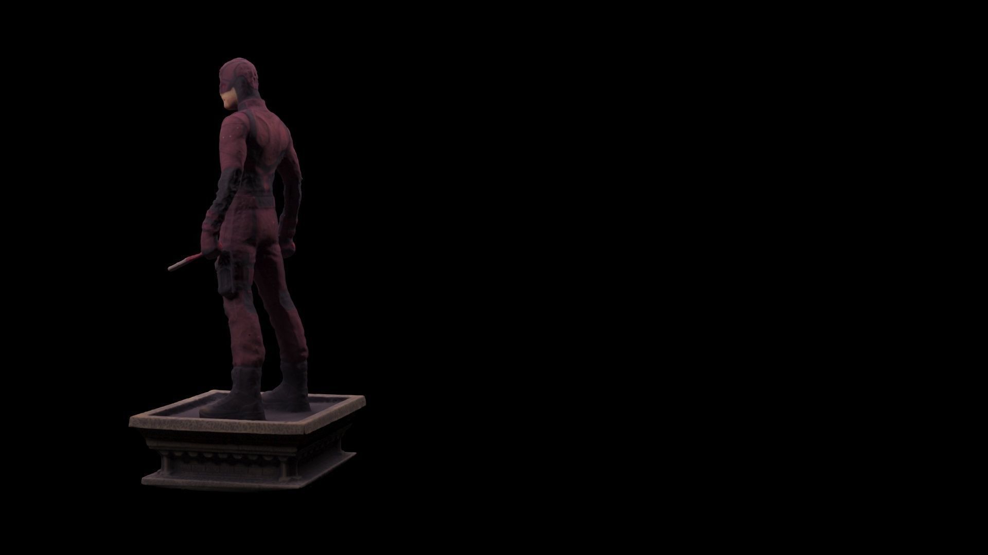 3D model Marvel Daredevil low poly model VR / AR / low-poly | CGTrader