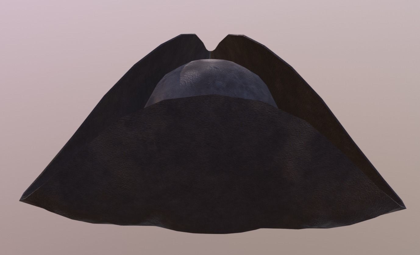 3D model Pirate Hat VR / AR / low-poly | CGTrader