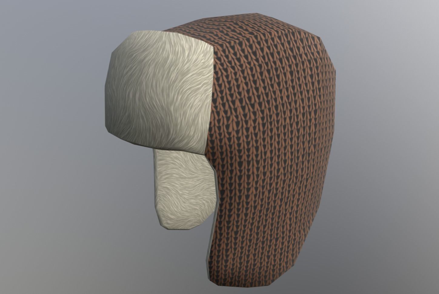 3D model Ushanka VR / AR / low-poly | CGTrader