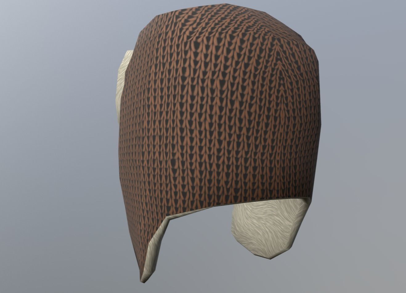 3D model Ushanka VR / AR / low-poly | CGTrader