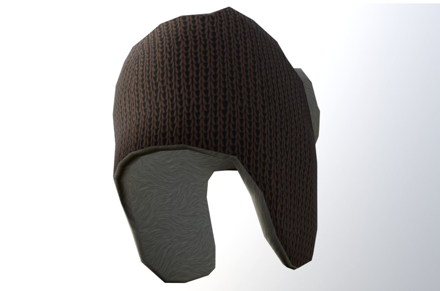 3D model Ushanka VR / AR / low-poly | CGTrader