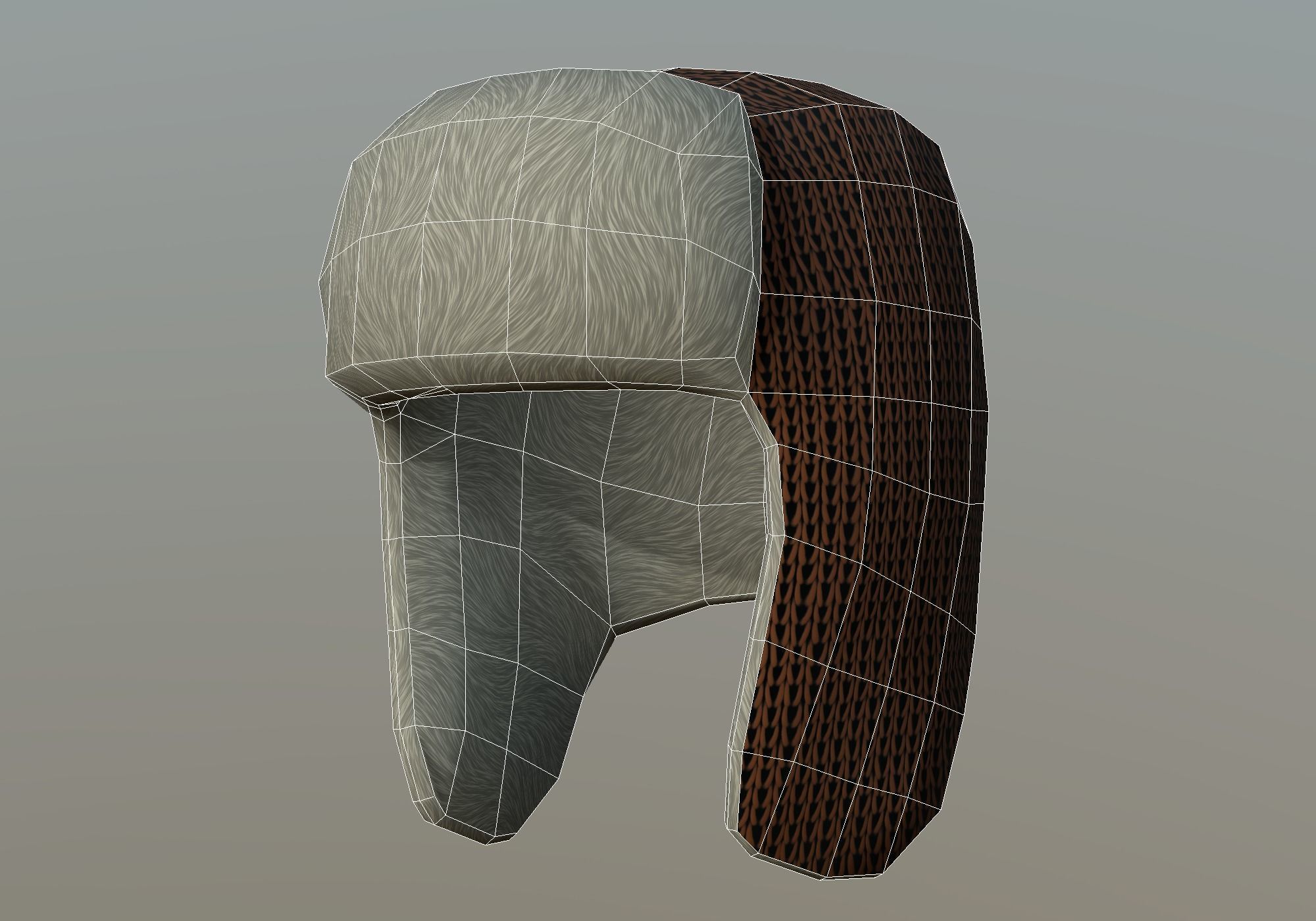 3D model Ushanka VR / AR / low-poly | CGTrader