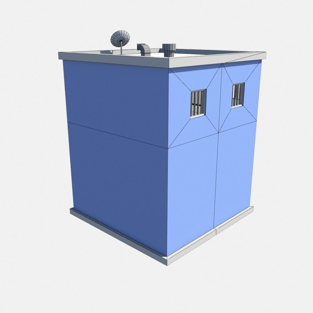 low poly police 3D model | CGTrader