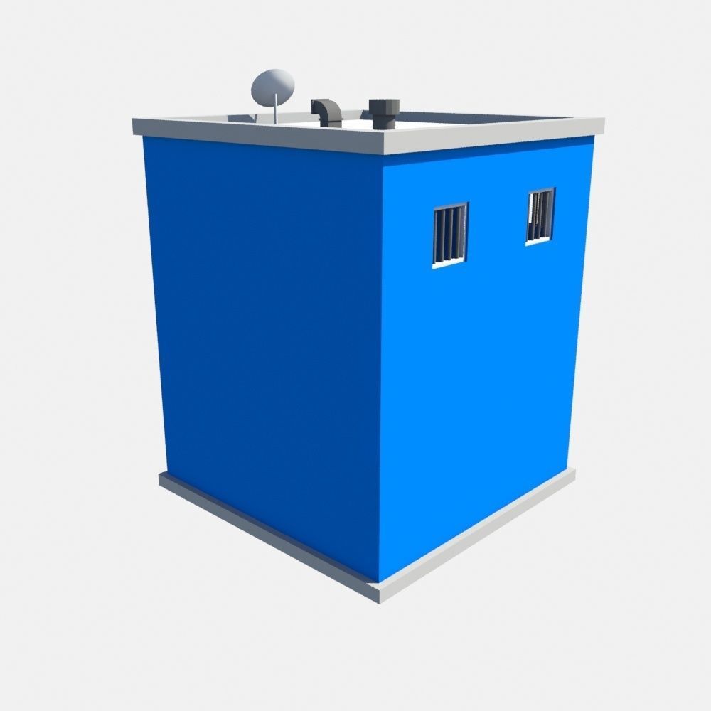 low poly police 3D model | CGTrader