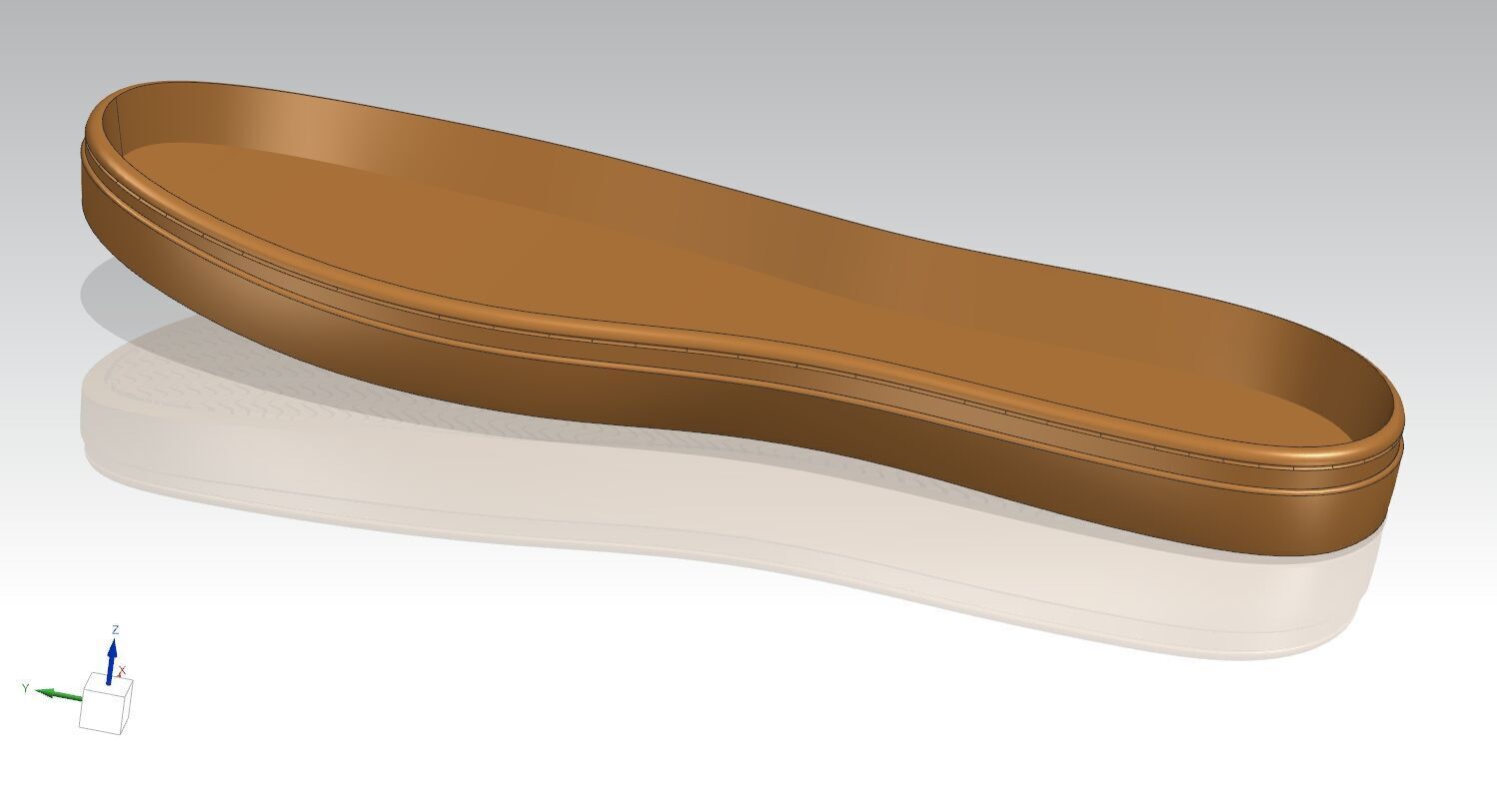 shoe sole 3D model 3D printable | CGTrader